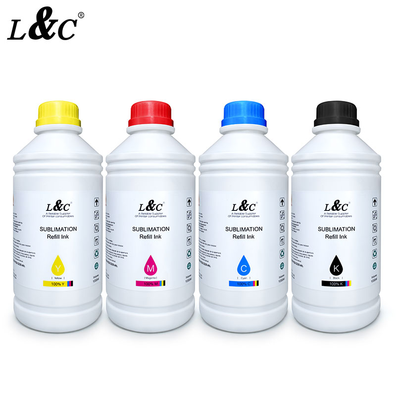 Vivid Color Digital Textile Heat Transfer Tinta Dye Sublimation Ink For ...